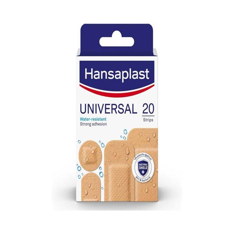 Hansaplast Universal 4 Assorted Sizes 20 Plasters – SARAH ALI PHARMACY ...
