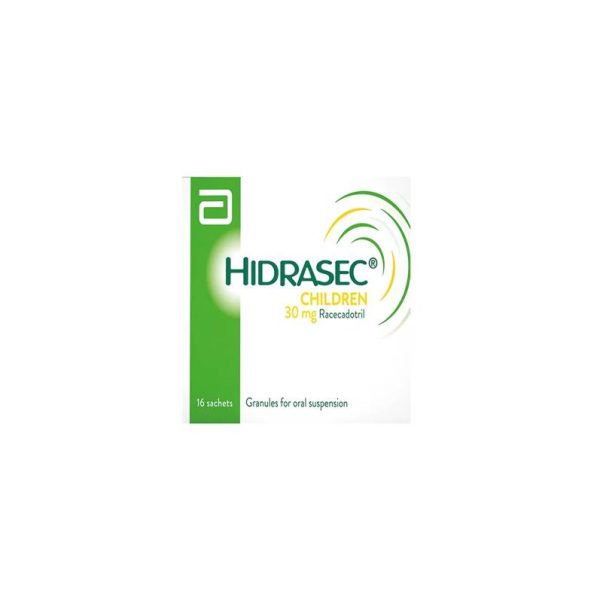 Hidrasec Children 30Mg Racecadotril 16 Sachets - Sarah Ali Pharmacy